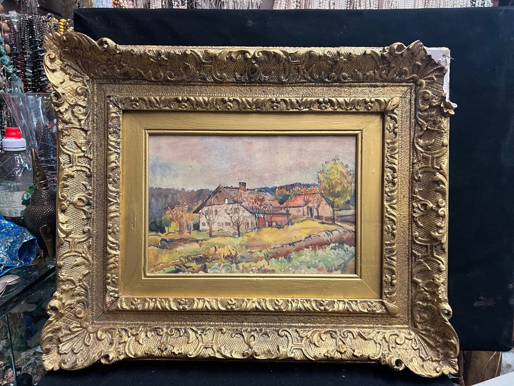 Peinture signée MAX ROBERT THEYNET(1875-1949) (Gebraucht) in Genève für ...