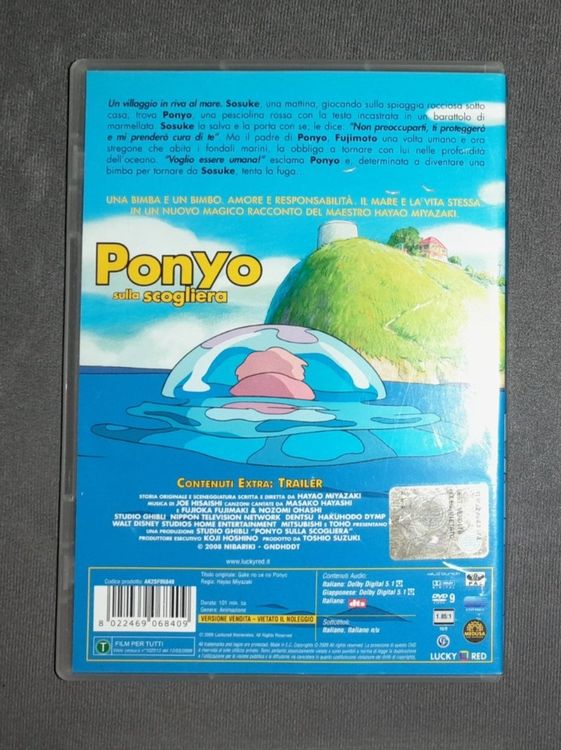 Ponyo sulla scogliera - Hayao Miyazaki - Italiano - DVD | Kaufen auf Ricardo