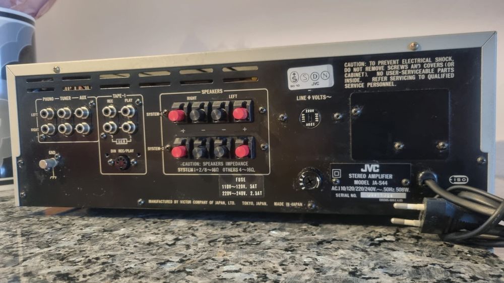 JVC JA-S44 Stereo Verstärker, Top Zustand, Vintage Rarität (Gebraucht ...