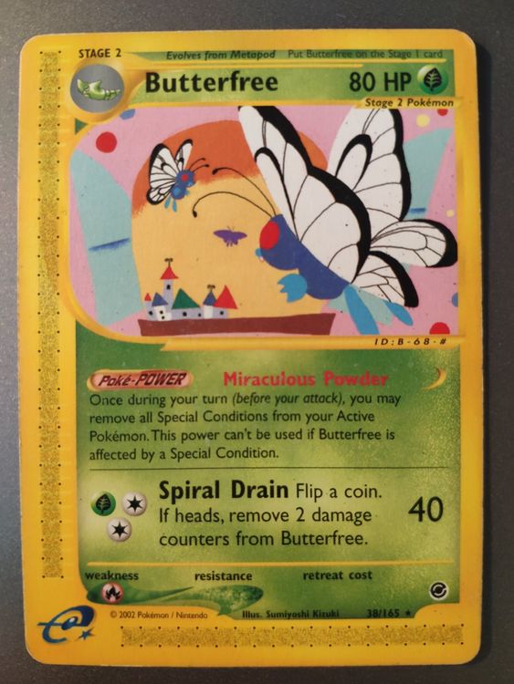 Pokemon Butterfree E-Series non holo Expedition Base Set (Gebraucht) in ...