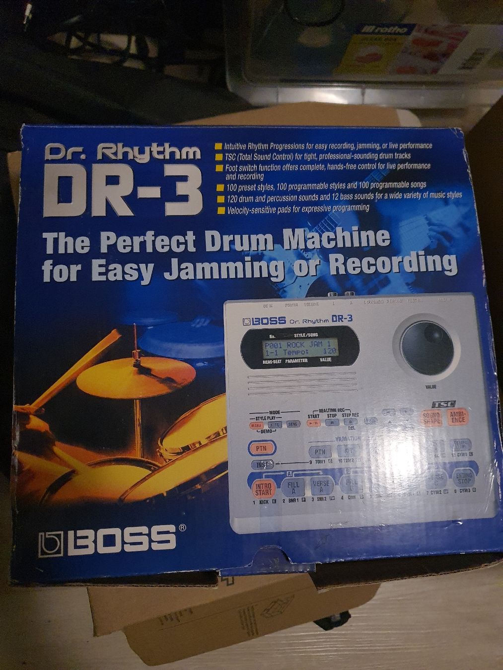Boss DR-3 Dr. Rhythm Drum Machine - Top Zustand! (Neu (gemäss ...