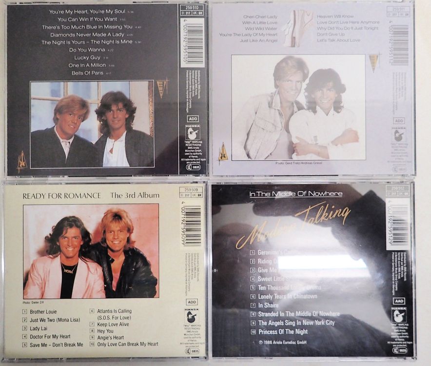 4 CD-ROM von MODERN TALKING - Band 1 - 2 - 3 - 4 (Gebraucht) in Lausanne für CHF 4.2 – mit ...