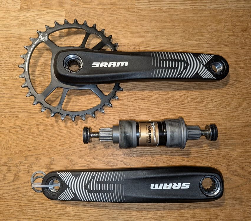 SRAM SX Eagle PowerSpline Kurbelsatz 175/32, inkl Innenlager (Gebraucht) in Pfäffikon ZH für CHF ...