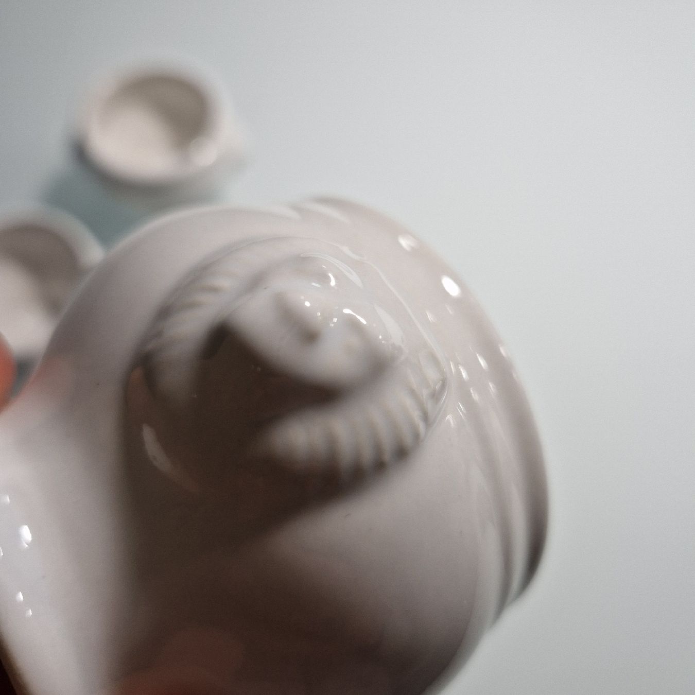 3 Mainer Design Keramik Suppentassen mit Löwenkopf!Tasse (Gebraucht) in ...