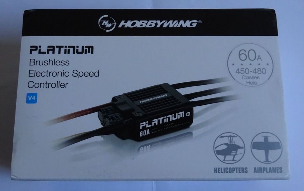 Hobbywing Platinum 60A V4 3-6S Regler (Neu (gemäss Beschreibung)) in Aarwangen für CHF 40 – mit ...