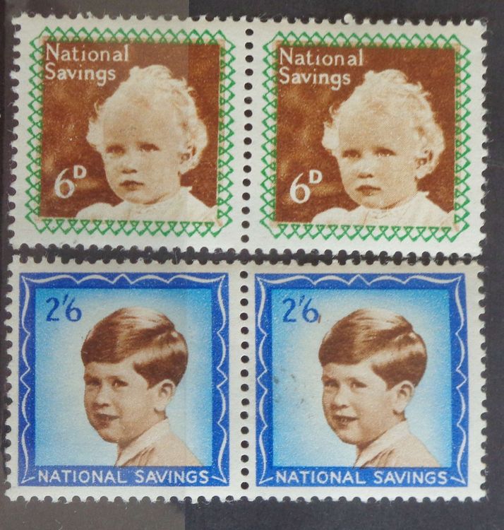 GB / UK 1953: National Savings Charity Stamps **/* (Gebraucht) in ...