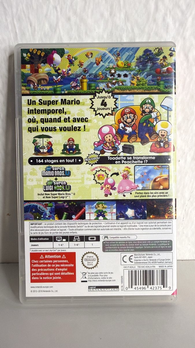 Like New Super Mario Bros. U Deluxe - Nintendo Switch Game (Gebraucht ...