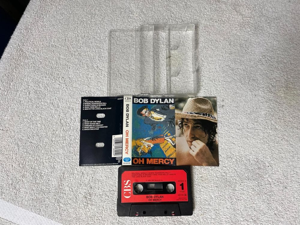 Bob Dylan Oh Mercy MC Musik Kassette Rarität 1989 CBS (Gebraucht) in ...