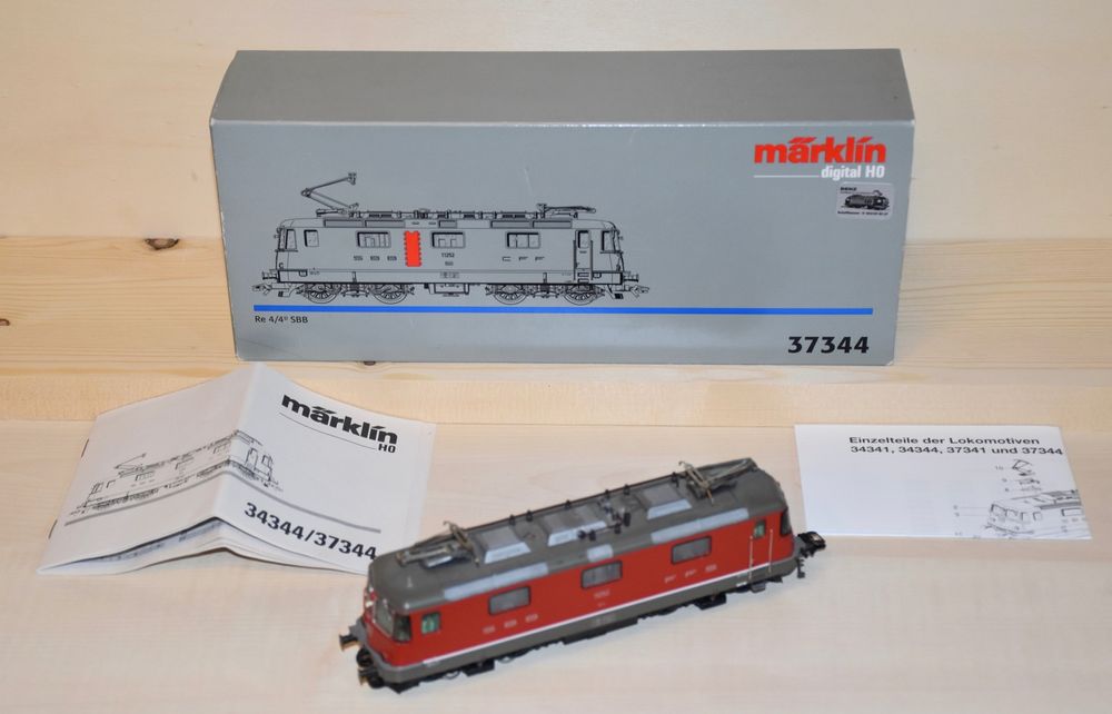 Re 4/4 II SBB-CFF, Märklin 37344. Digital. | Kaufen auf Ricardo