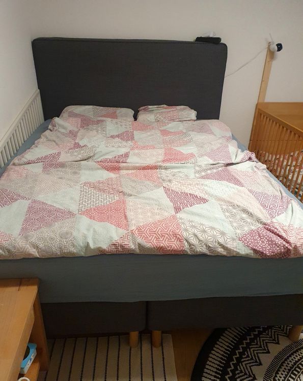 Boxspringbett Ikea Dunvik 160x200cm (Gebraucht) in Embrach für CHF 200 ...