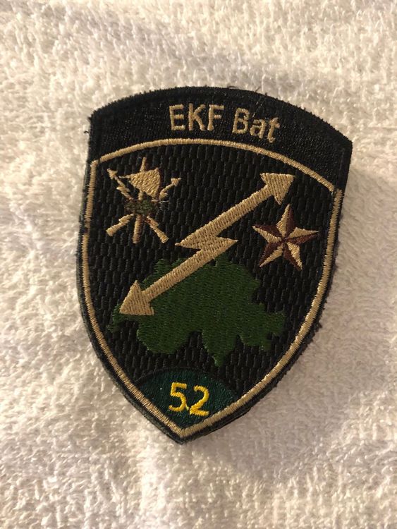 Badge / Abzeichen Klett EKF Bat 52 (Gebraucht) in Meikirch für CHF 3 – mit Lieferung auf Ricardo ...