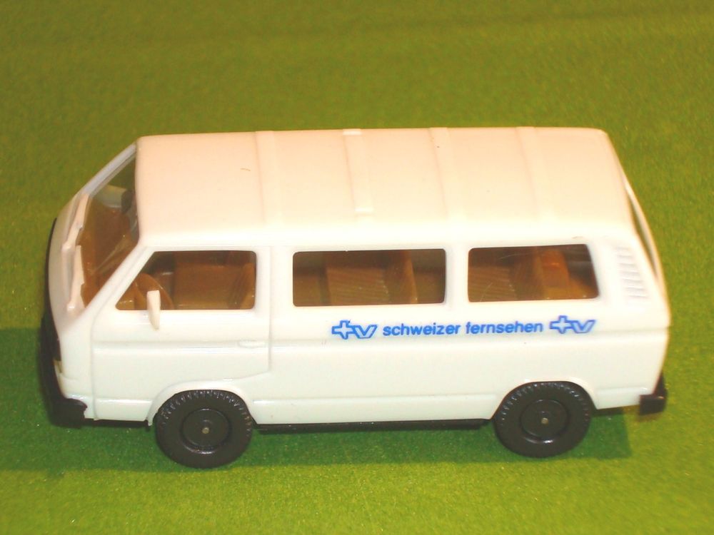 VW T-3 Bus "Schweizer Fernsehen / TV" - Herpa 1:87 - Rarität (Neu ...