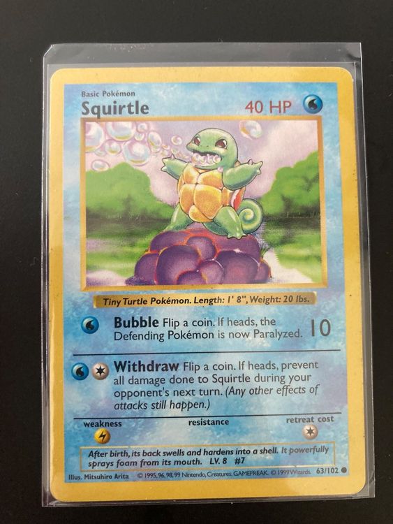 Squirtle Shadowless - Base Set - Near Mint - EN (Gebraucht) in Zürich ...
