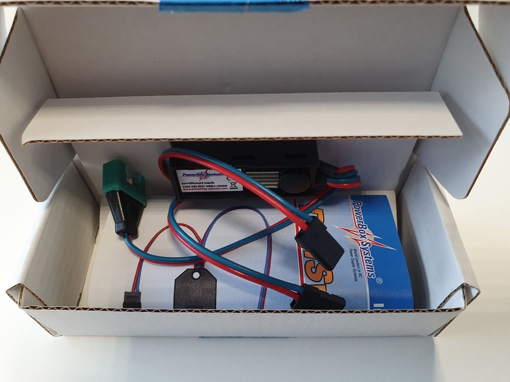 POWERBOX SYSTEMS DIGI SWITCH 6420 mit MPX/JR STECKER (Neu und ...