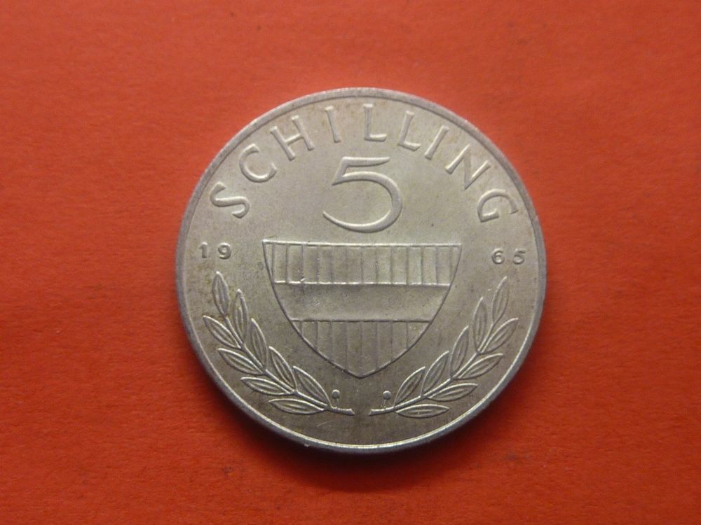 5 Silber Schilling 1965 R. Österreich | Kaufen auf Ricardo