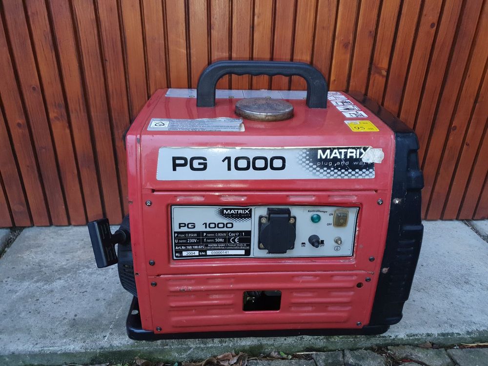 Matrix PG 1000 Generator (Gebraucht) in Wegenstetten für CHF 74 – nur ...