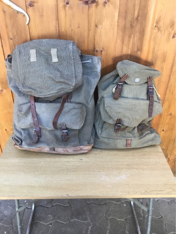 Schweizer Armee Rucksack und Effektensack (Gebraucht) in Oberbuchsiten für CHF 30 – mit ...