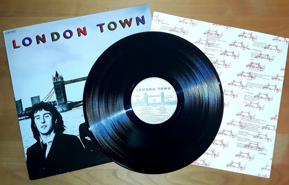 Beatles Paul McCartney London Town 1st press lp F 1978 🎶 (Gebraucht) in ...