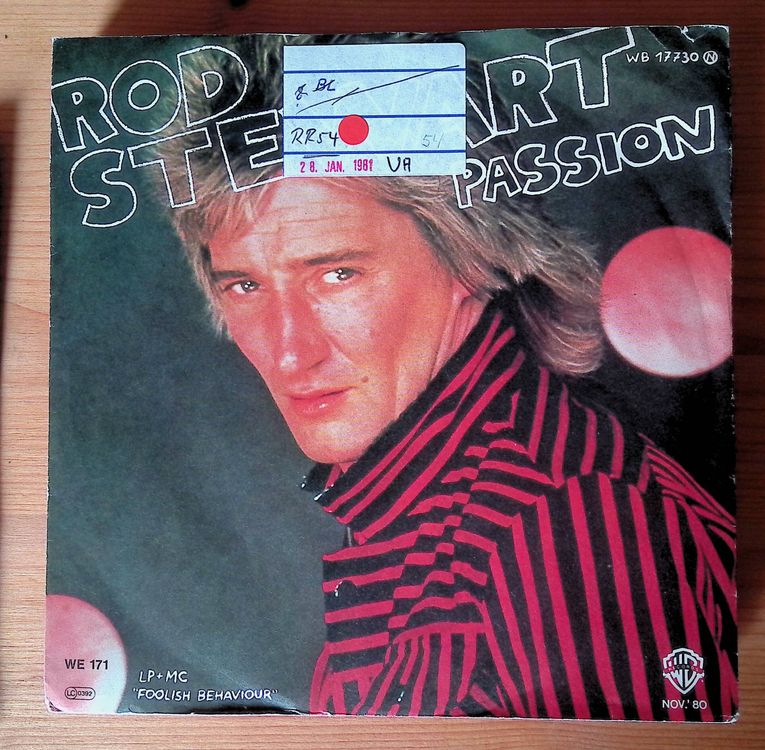 Rod Stewart - Passion Single 7 | Kaufen auf Ricardo