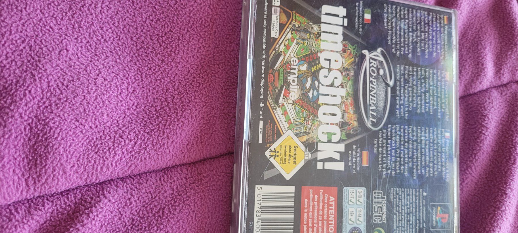 Jeu Playstation: Pro Pinball Timeshock - (D'occasion) à Vésenaz pour ...