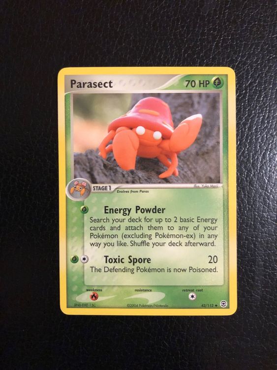 Ex Fire Red & Leaf Green Parasect 43/112 NM-M Ab 1 (Gebraucht) in für ...