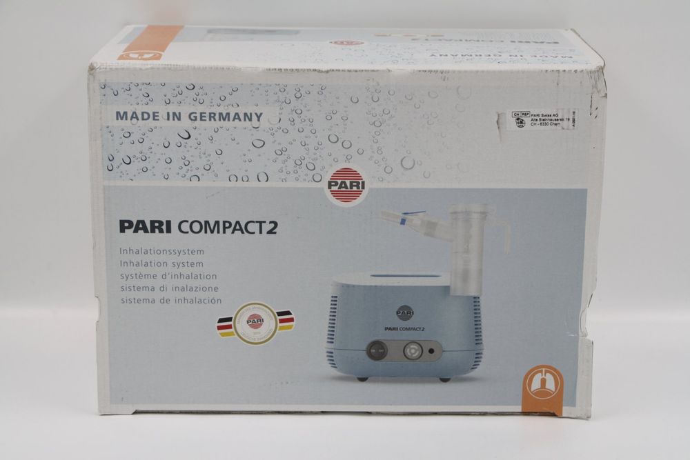 PARI Compact 2 Inhalationssystem (17409) (Neu und originalverpackt) in ...