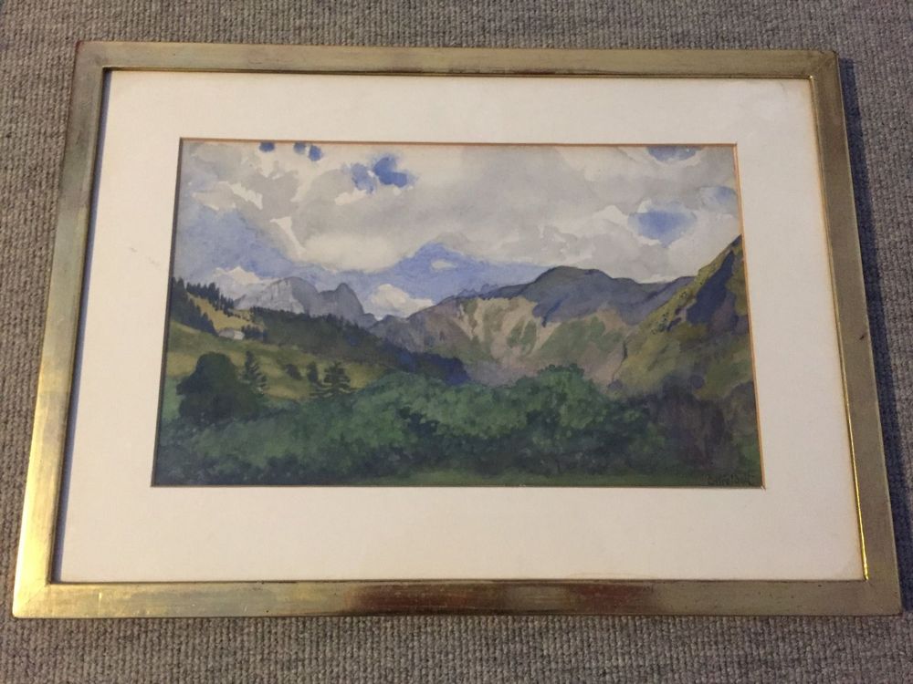 Original Aquarell Ernst Kreidolf gerahmt (Gebraucht) in Bern für CHF 385 – mit Lieferung auf ...
