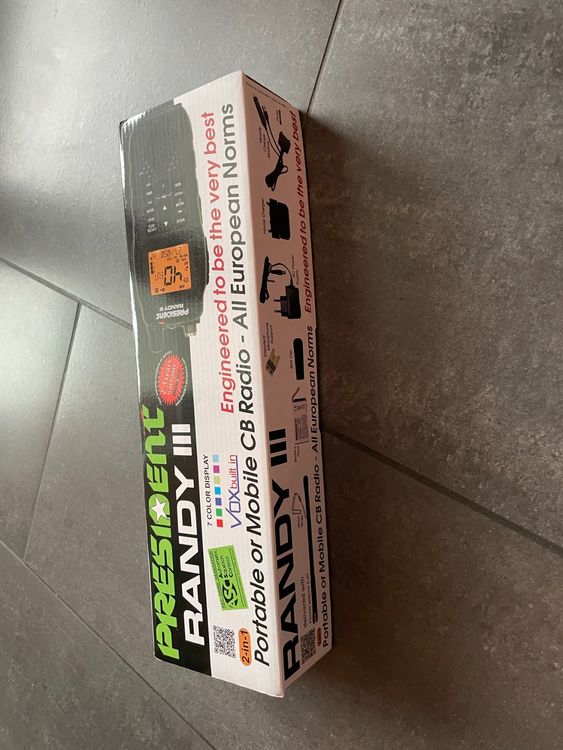 President Randy 3 CB Handfunkgerät | Kaufen auf Ricardo