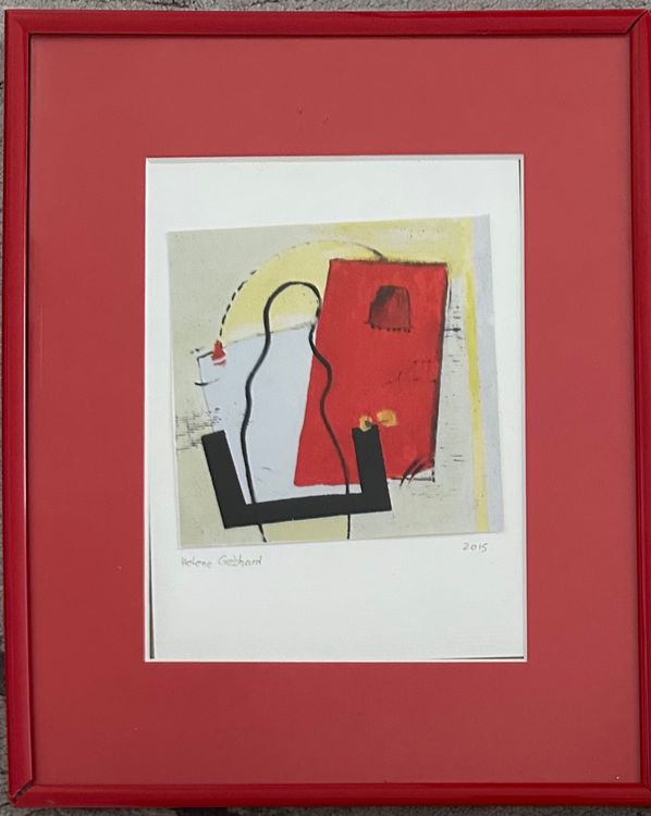 Helene Gebhard Collage Mischtechnik (Gebraucht) in Root für CHF 19 – nur Abholung auf Ricardo kaufen
