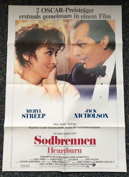 Film-Plakat,Meryl Streep,Jack Nicholson, Plakat (Gebraucht) in ...