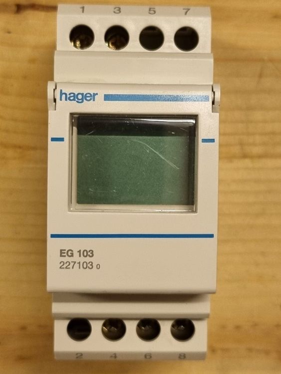 HAGER Schaltuhr EG103 | Acheter sur Ricardo