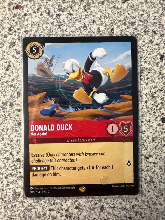 Donald Duck Lorcana Rise of the Floodborn 106 / 204 (Neu (gemäss Beschreibung)) in bern für CHF ...