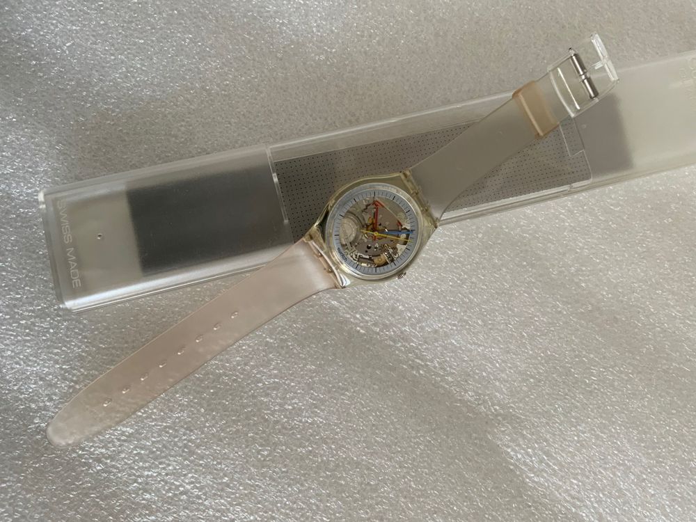 Swatch Gent JELLY FISH ★ ungetragen - VINTAGE vom Jahr 1985 (Neu und ...