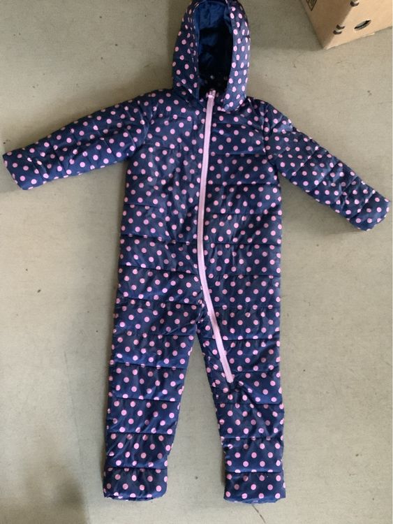 Lupilumädchenwinter Overallschneeanzugwarmweichkapuzestulpenstegbaby Ebay