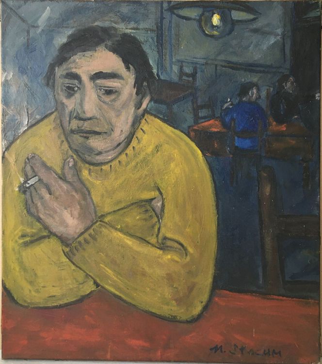 Rauchender Mann Gemälde Signiert (Gebraucht) in Root für CHF 315 – mit Lieferung auf Ricardo kaufen