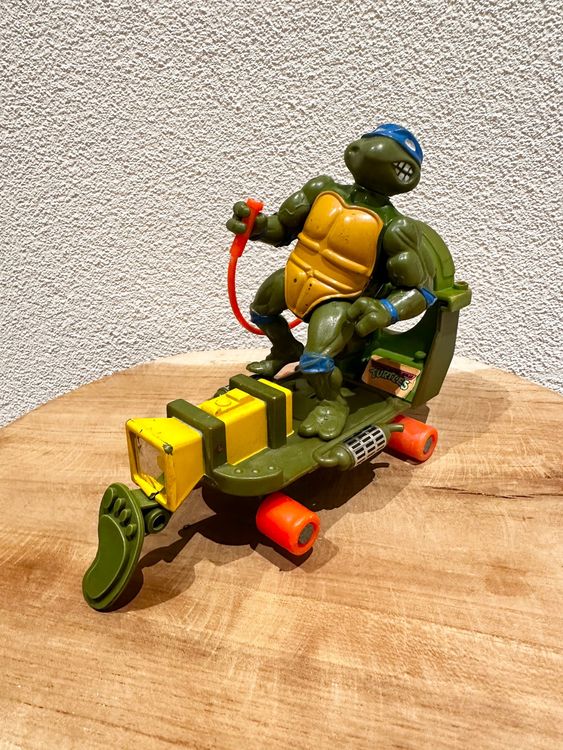 VINTAGE 1988 NINJA TURTLES TMNT CHEAPSKATE SKATEBOARD FIGUR | Kaufen ...