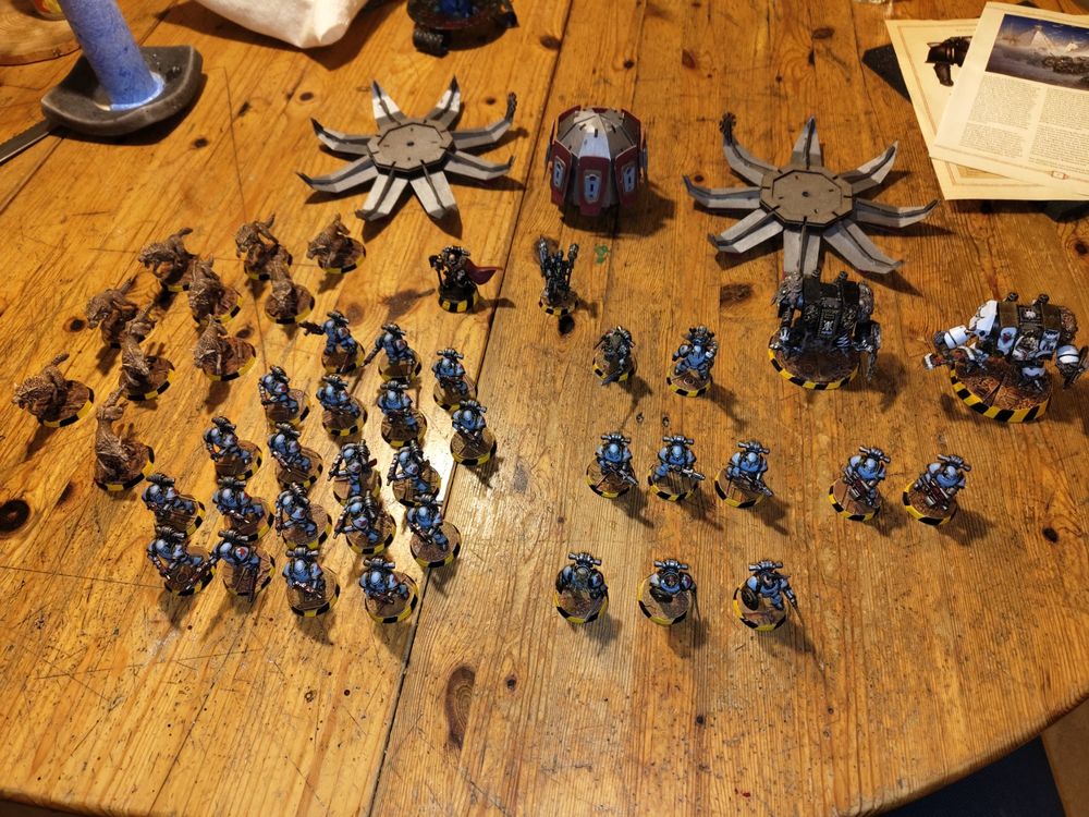 Warhammer 40000 40K Space Wolves Army - Retro - Painted | Kaufen auf ...