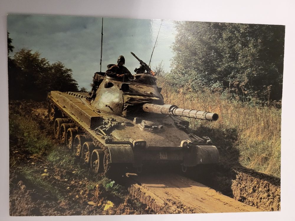 Panzer 68 - Originale Ansichtskarte der Schweizer Armee (Gebraucht) in ...