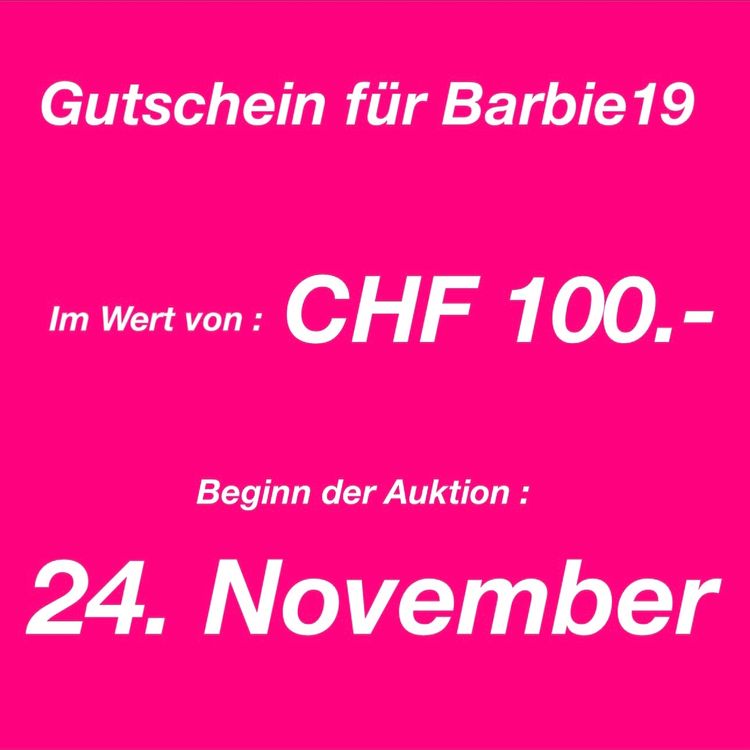 100 Franken Gutschein & Info zum Auktionsstart (Gebraucht) in Root für CHF 95 – mit Lieferung ...