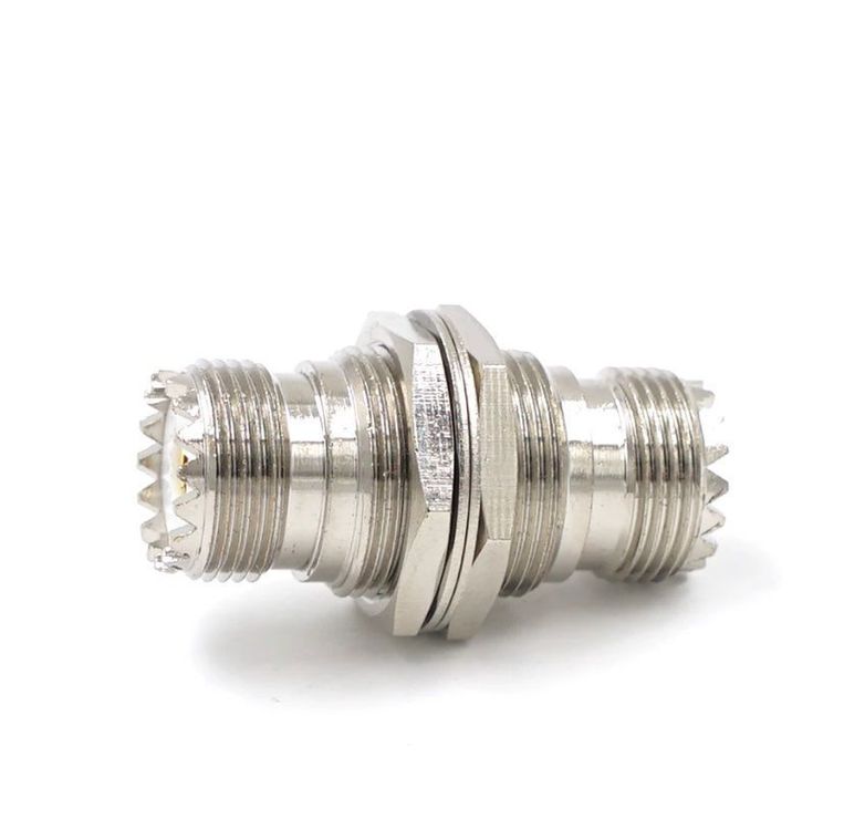 CB-/HAM PL-259 SO-239 Weibliche zu UHF (Neu und originalverpackt) in St ...