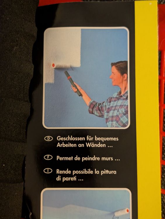 Teleskop Farb Roller, Rollex Vario Plus Farbroller + Gitter (Neu und ...