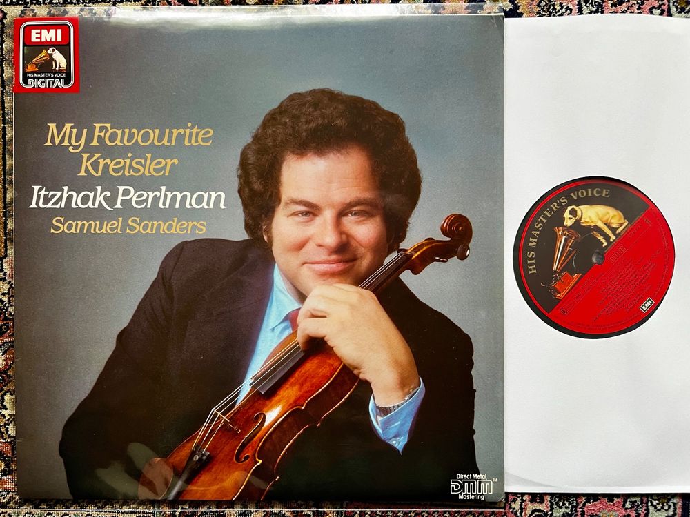 Itzhak Perlman Samuel Sanders My Favorite Kreisler GEWASCHEN | Kaufen ...