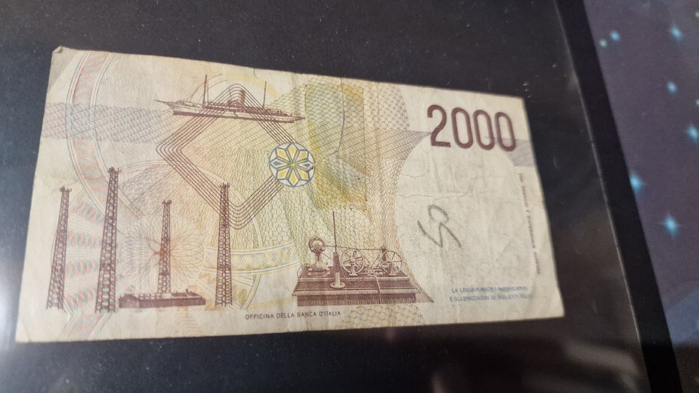 Banknote Italien 1990 (Gebraucht) in Herisau für CHF 1.4 – mit ...