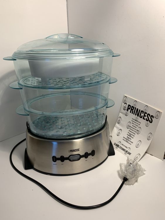 Princess Steamer Deluxe, neuwertig & komplett (Neu (gemäss Beschreibung ...