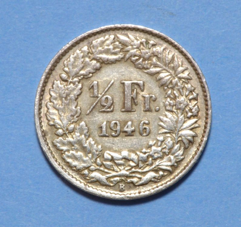 50 Rappen 1946 gleichstehend (Gebraucht) in Oberglatt ZH für CHF 70 – mit Lieferung auf Ricardo ...