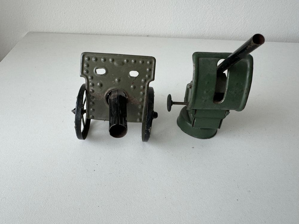 Lineol/Elastolin/Hausser: Kanone & Flak, Blech (Gebraucht) in ...