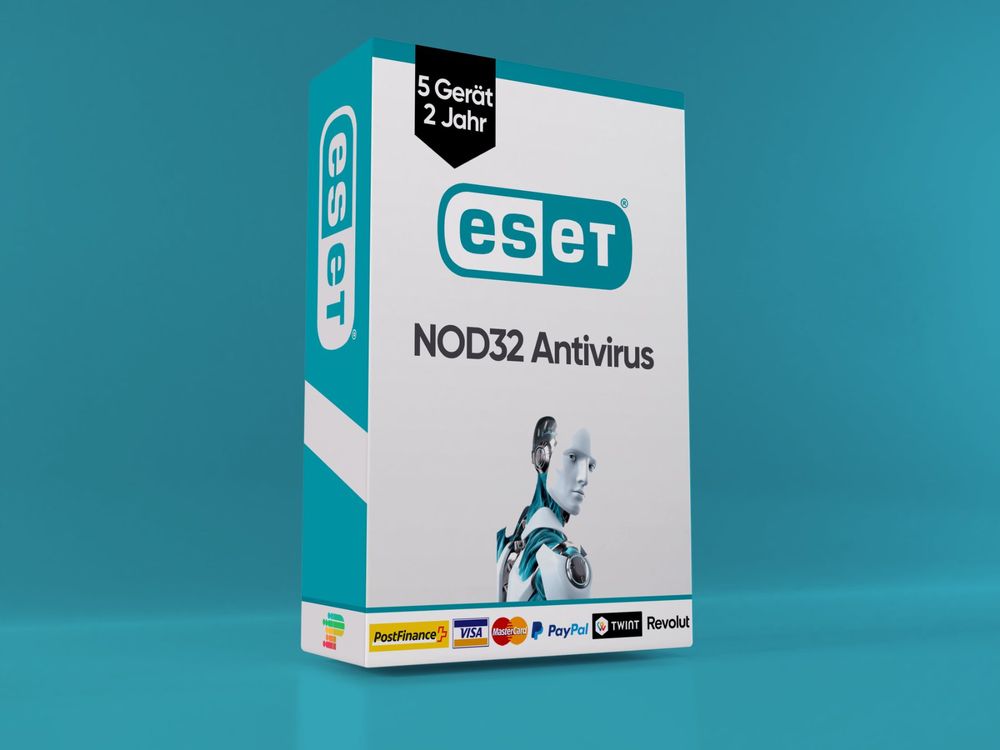 ESET NOD32 Antivirus -5 Geräte - 2 Jahre - Windows & macOS | Kaufen auf Ricardo