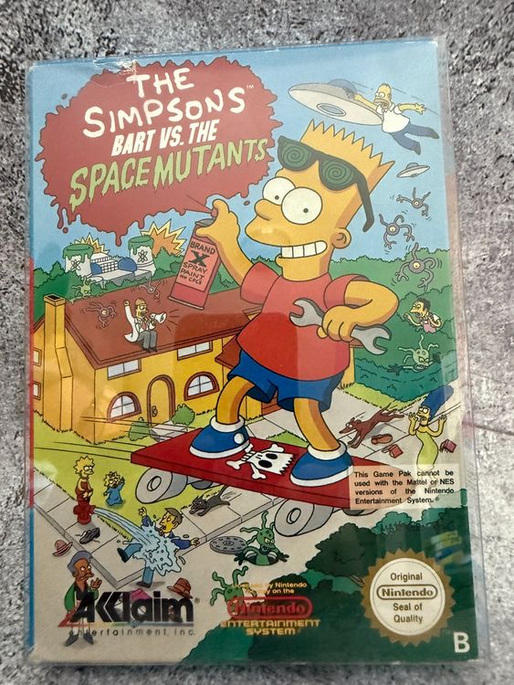 The Simpsons Bart vs. the Space Mutants I NES I Guter Zustan (Gebraucht) in Küssnacht am Rigi ...