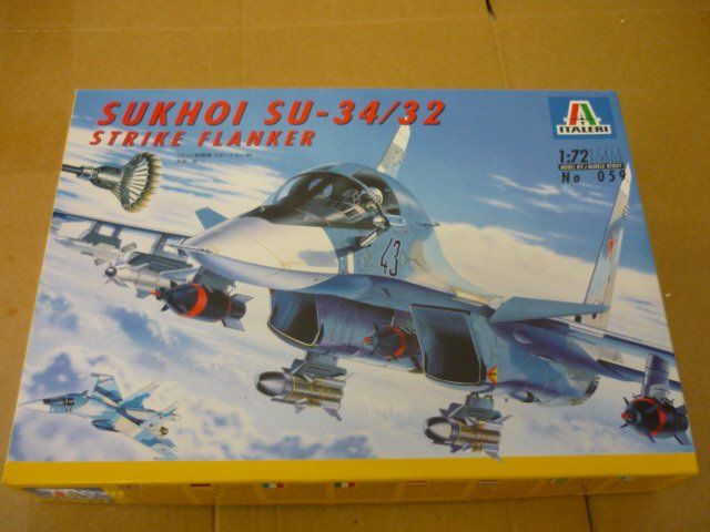 Italeri Bausatz Nr. 059 Sukhoi SU - 34 / 32 Flanker 1:72 | Acheter sur Ricardo