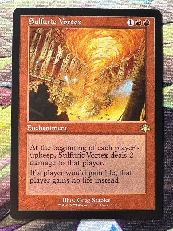 Sulfuric Vortex Variant 332 Dominaria Remastered (Neu (gemäss Beschreibung)) in für CHF 0.2 ...